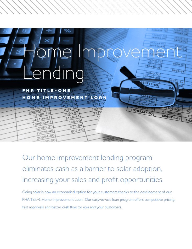 FHA Loan Programs Solar Panel Installations Home Bay Area - Save A Lot ...