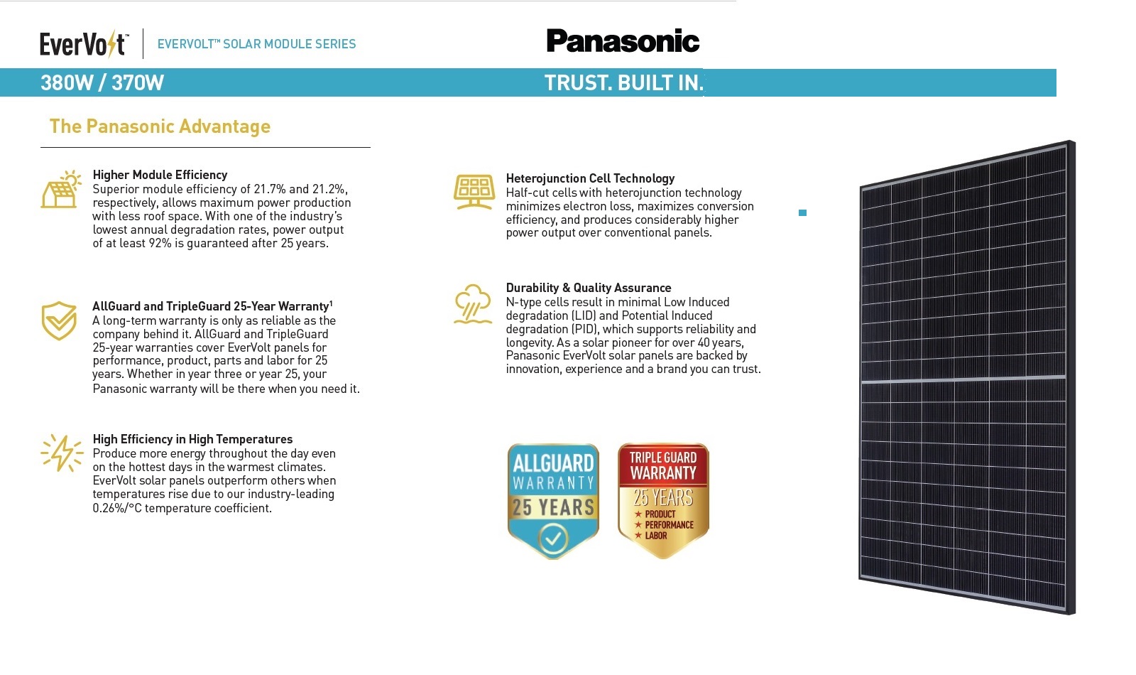 Panasonic Solar Panel - Save A Lot Solar